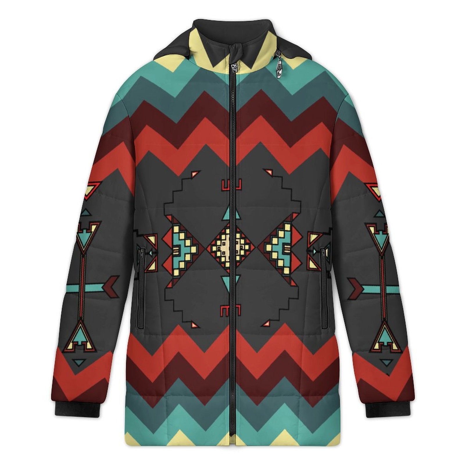 Earth Stepper Women's Hooded Puffer Coat